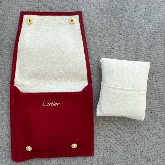 Cartier | Jewelry | Authentic Real Cartier Watch Holder Carrier Pouch ...